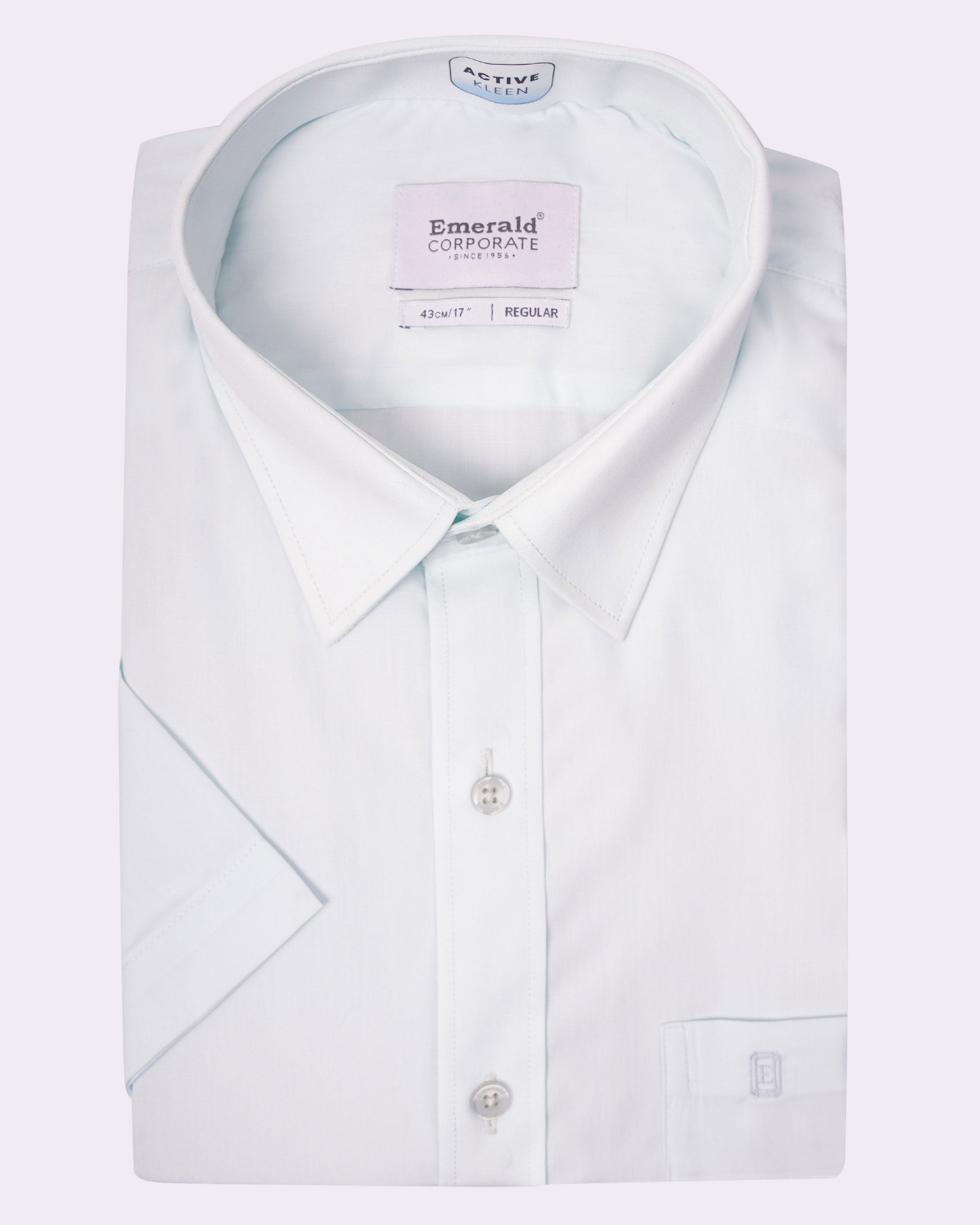 Emerald Corporate Plain Regular Fit - Wan Blue