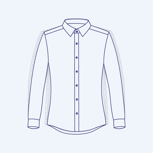 Size Chart - Slim Fit Shirt